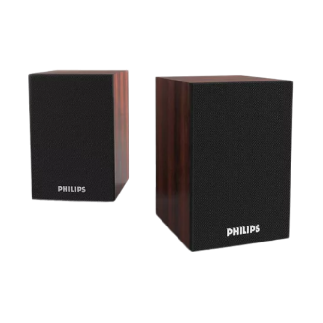 Philips SPA20 2000 Series Multimedia Speaker – Teak Design - AppleMe