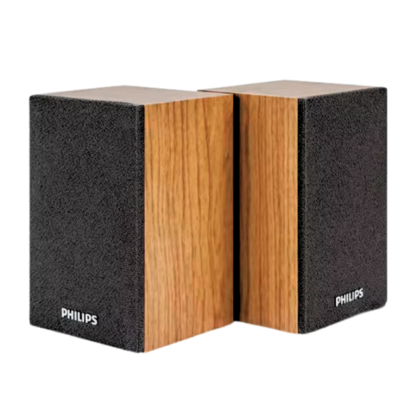 Philips SPA20 2000 Series Multimedia Speaker – Wood Design - AppleMe