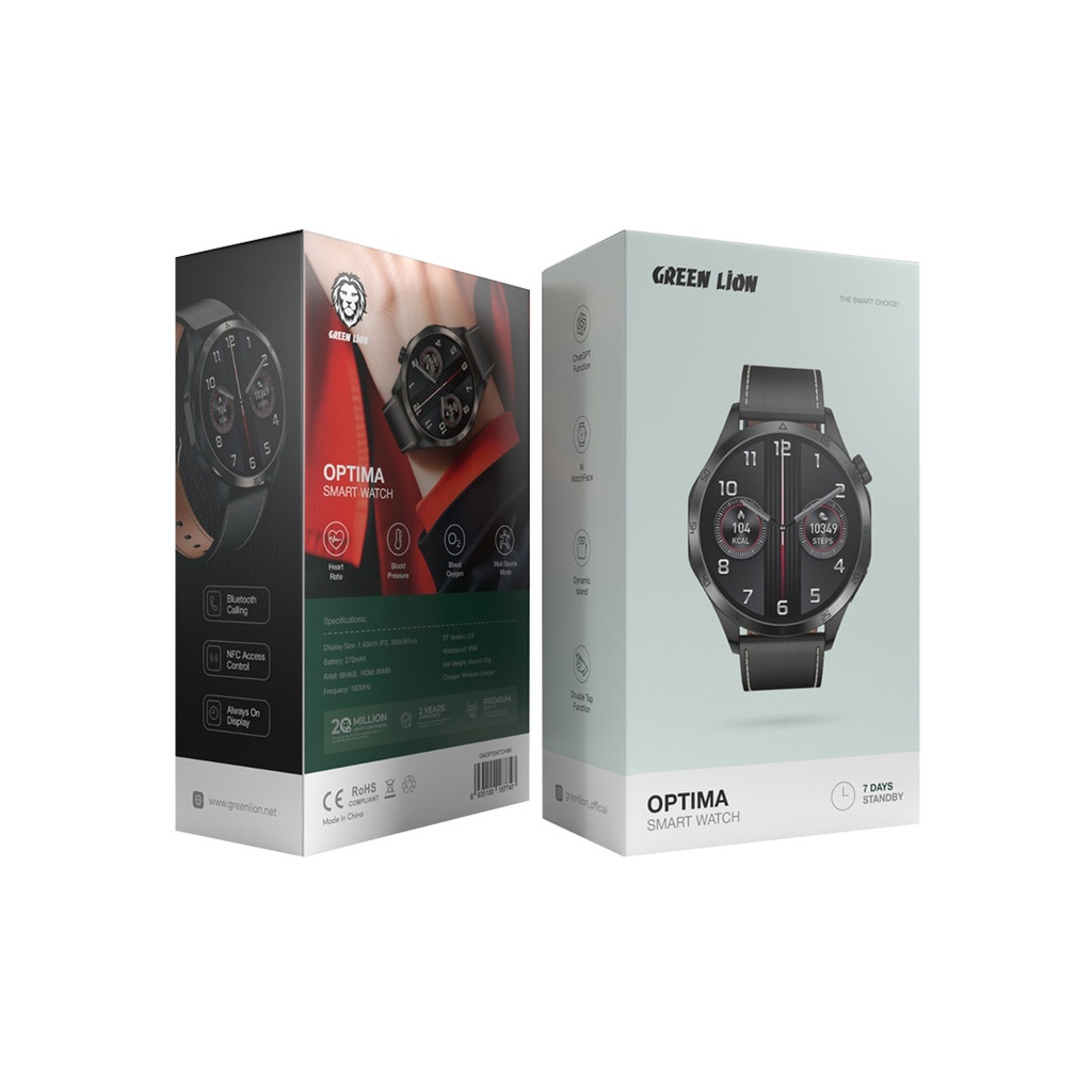 Green Lion Optima Smart Watch - AppleMe