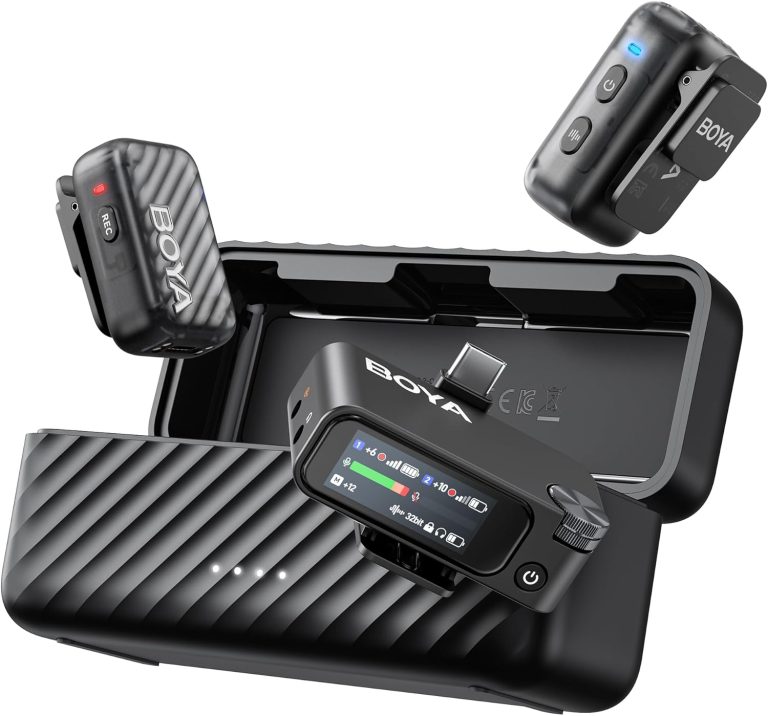 BOYA BOYAMIC-2-01 World's 1st AI-Powered Mini Wireless Microphone - AppleMe
